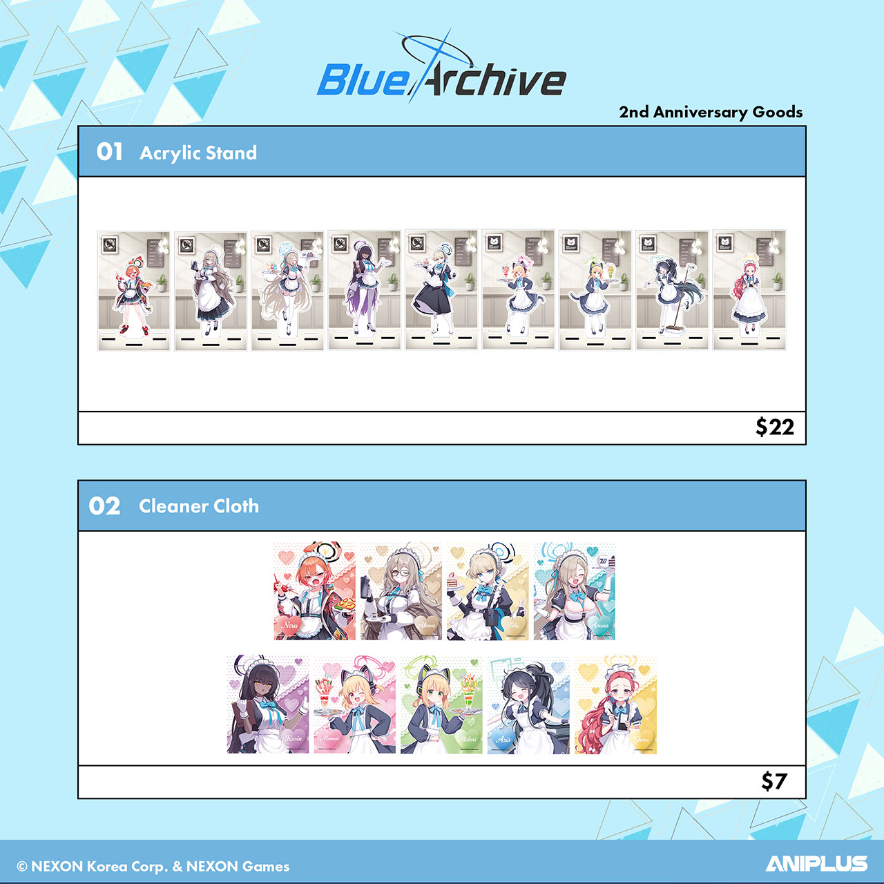 Blue Archive X ANIPLUS Collaboration Cafe – ANIPLUS cafe