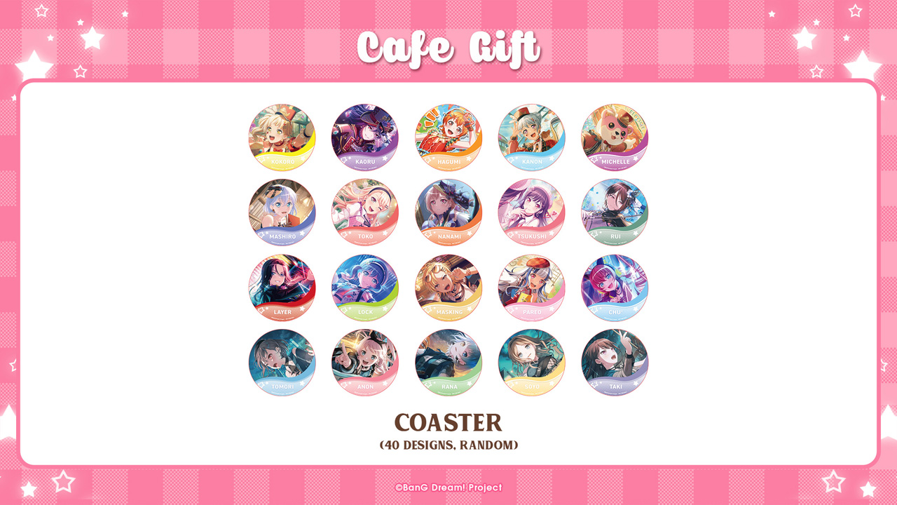 BanG Dream! Girls Band Party! X ANIPLUS Collaboration Cafe – ANIPLUS cafe